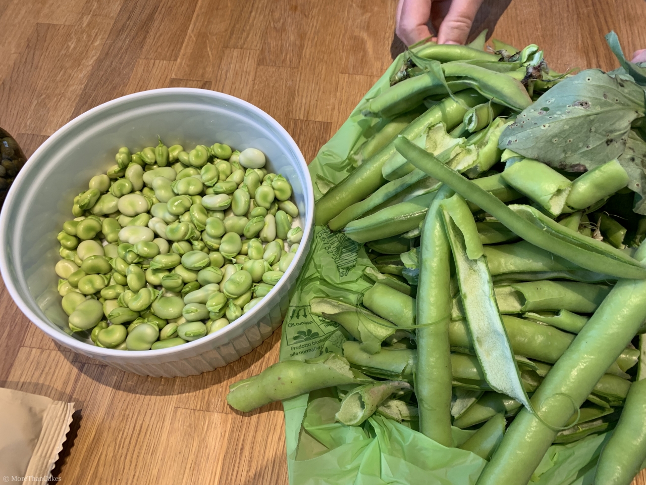 Fave fritte - gebratene Saubohnen - MoreThanCakes